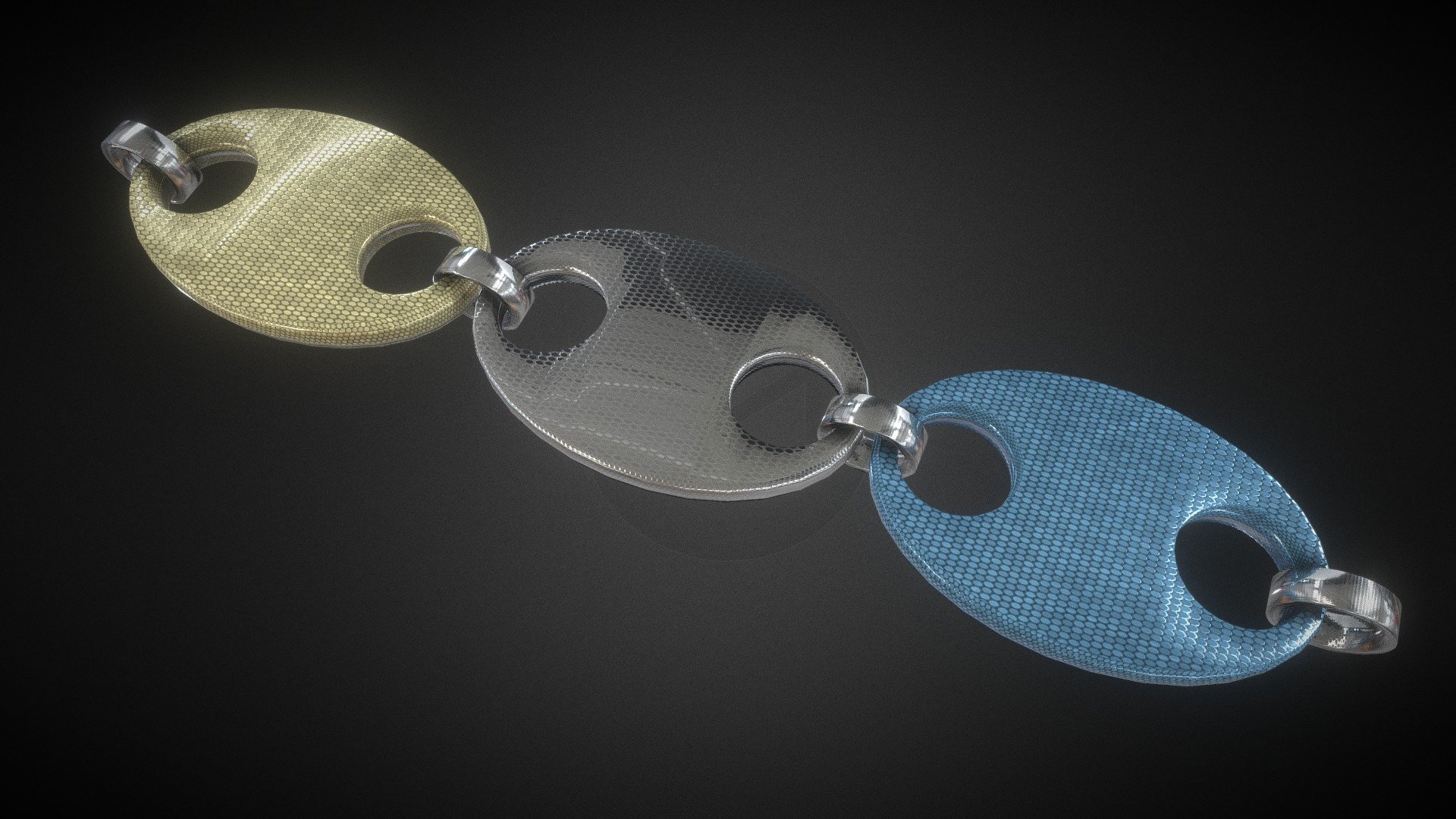 Travis Scott Chain Modular - OPEN3DSEA