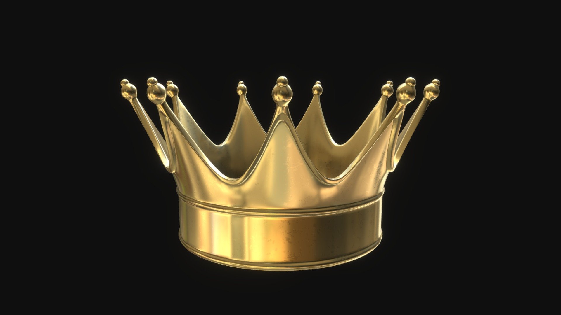Gold crown 1 - OPEN3DSEA