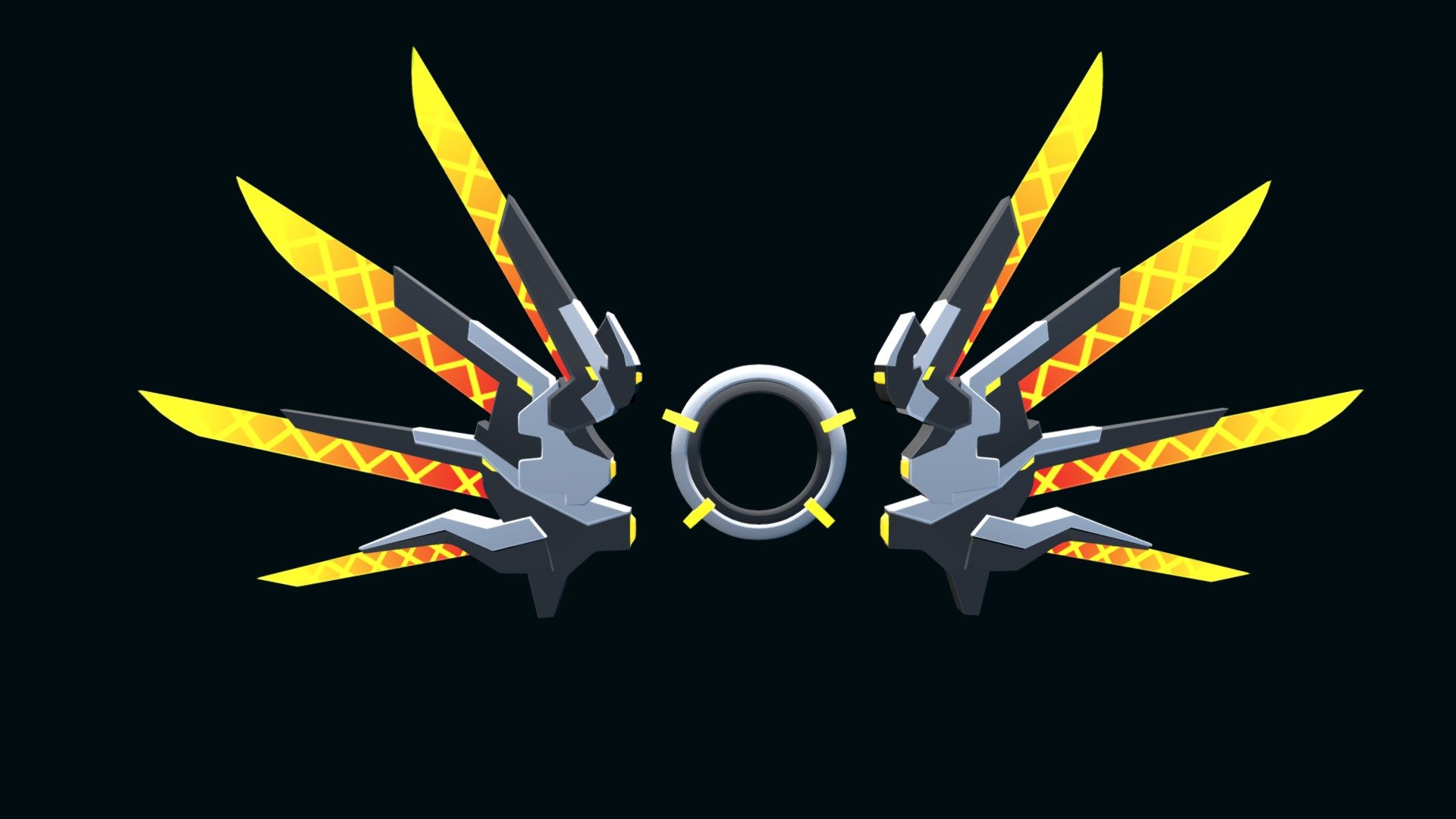 Mecha Wings - OPEN3DSEA