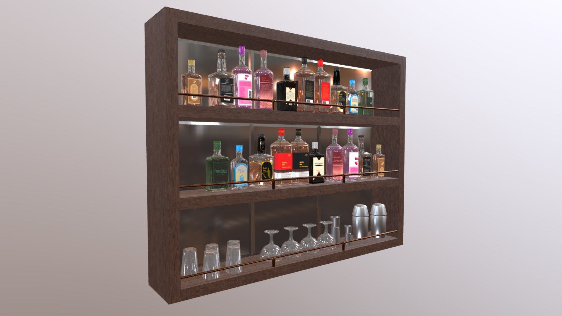 Bar - Stocked - OPEN3DSEA