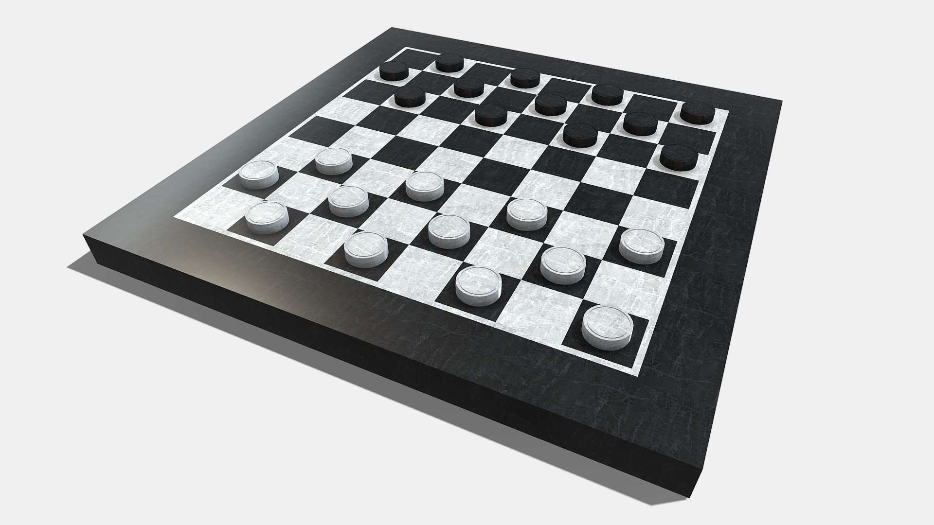 Checkers Set - OPEN3DSEA