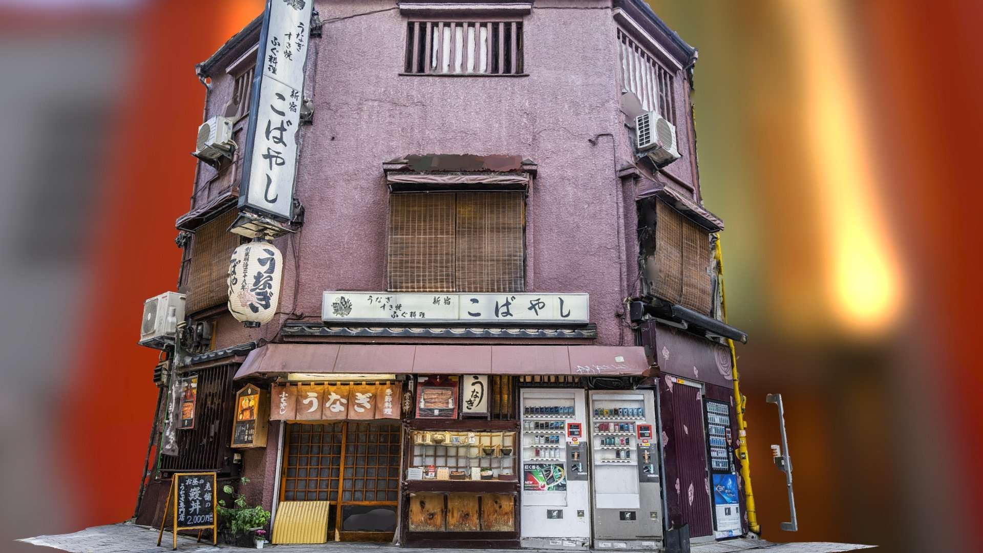 Japanese restaurant building 1M scan - OPEN3DSEA
