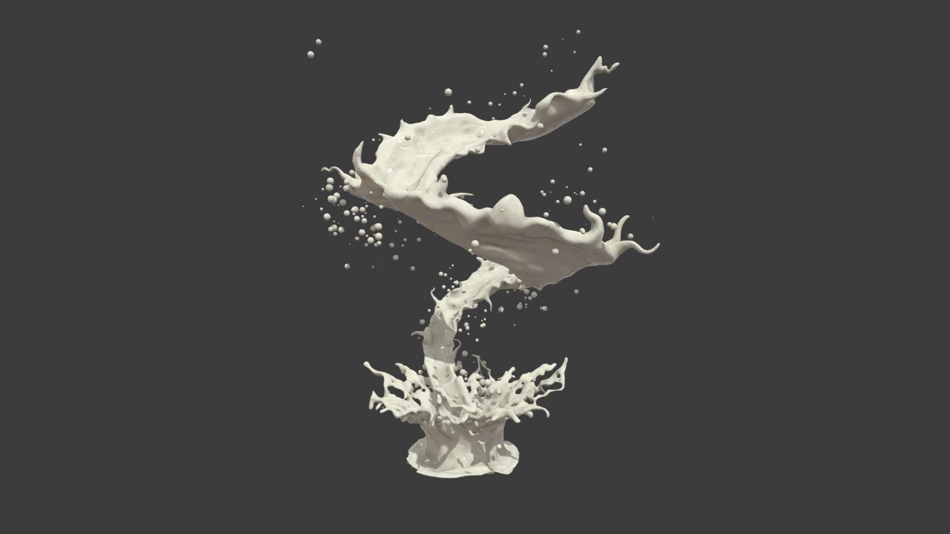 Liquid Spiral Splash - OPEN3DSEA