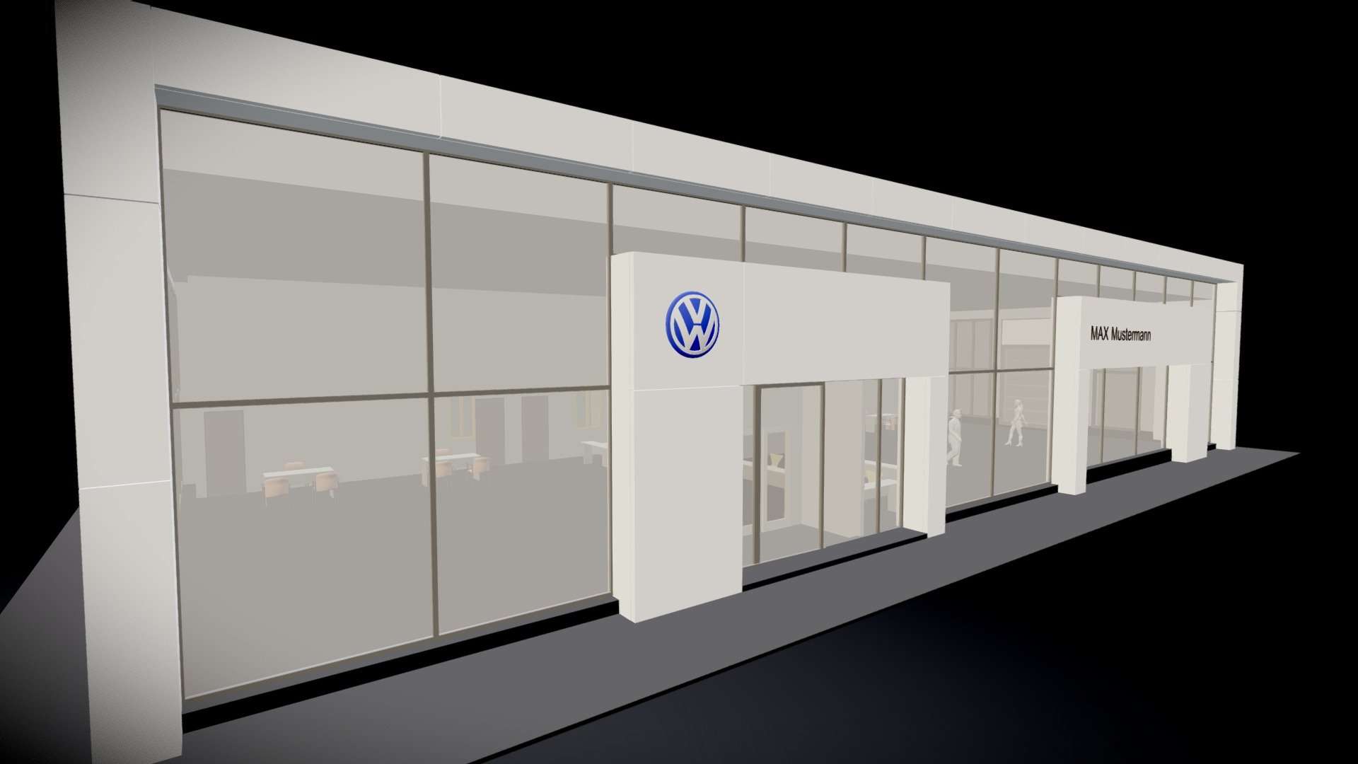 Vw Showroom - OPEN3DSEA