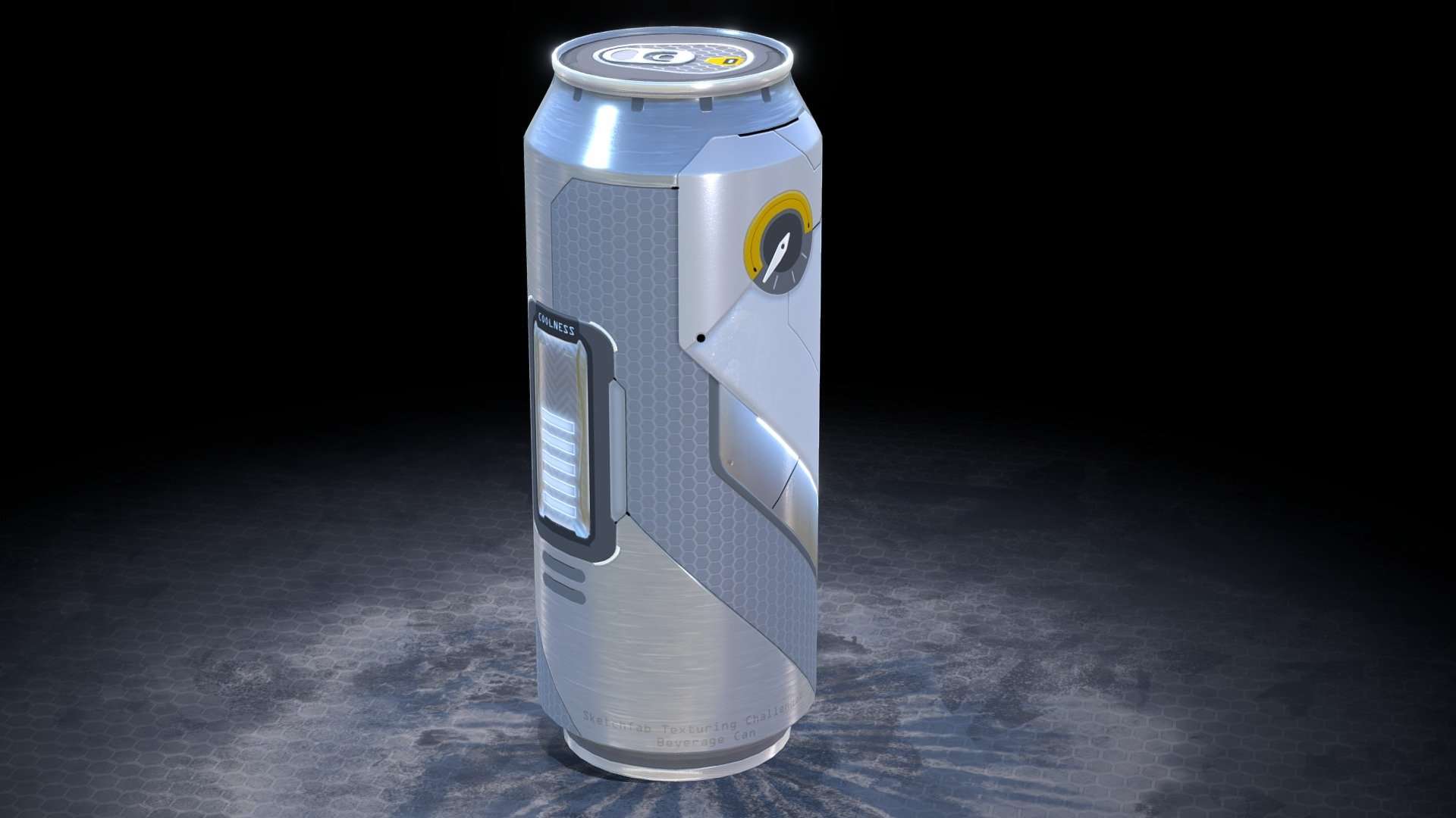 FRO-zone - Sketchfab Can Texturing Challenge - OPEN3DSEA