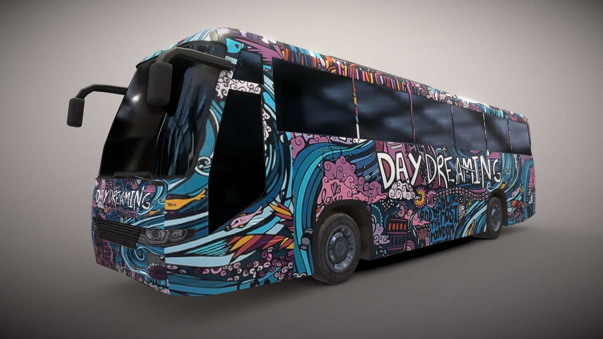 GRAFFITY BUS - OPEN3DSEA