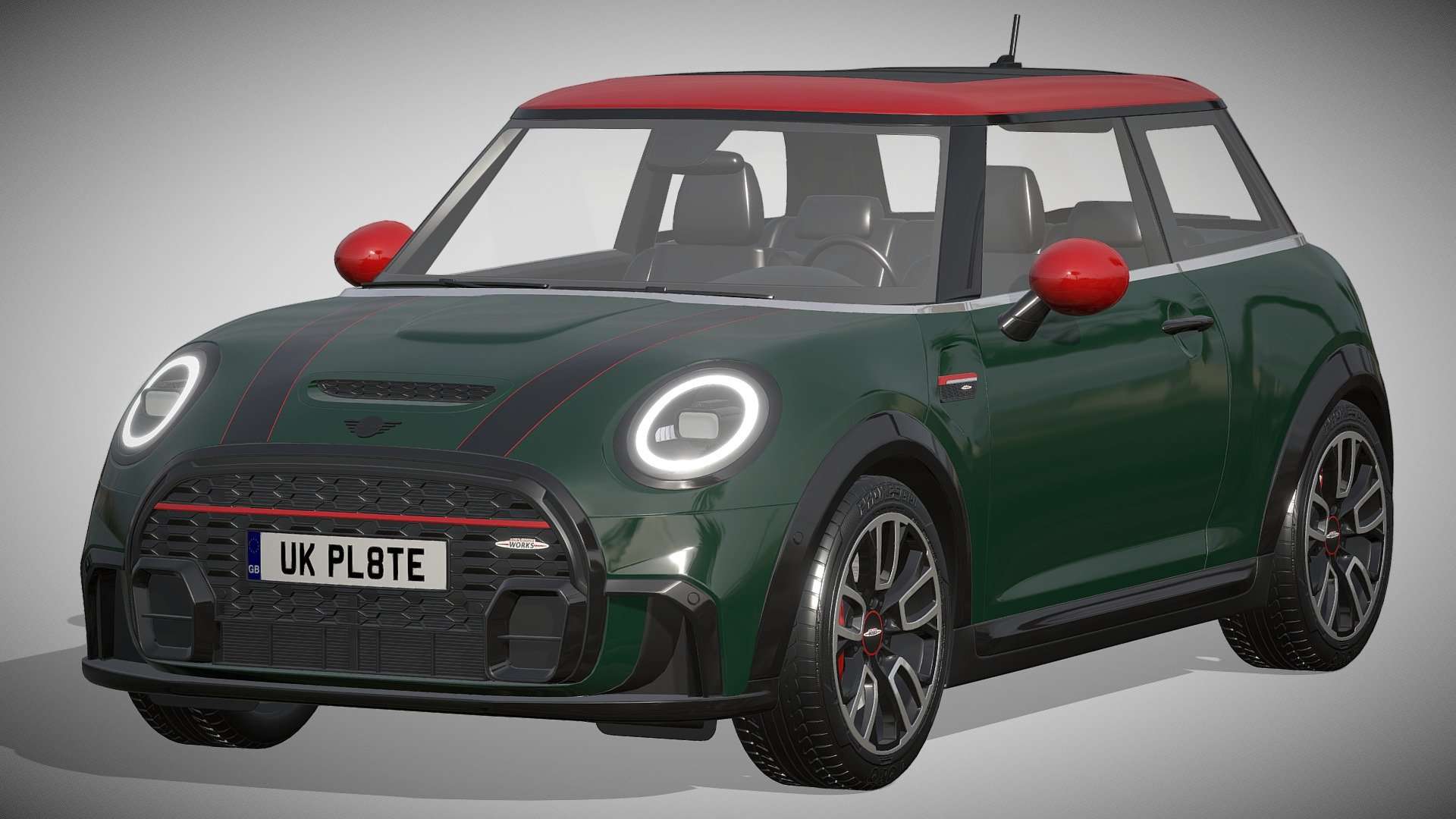 Mini Cooper JCW 3-door 2022 - OPEN3DSEA
