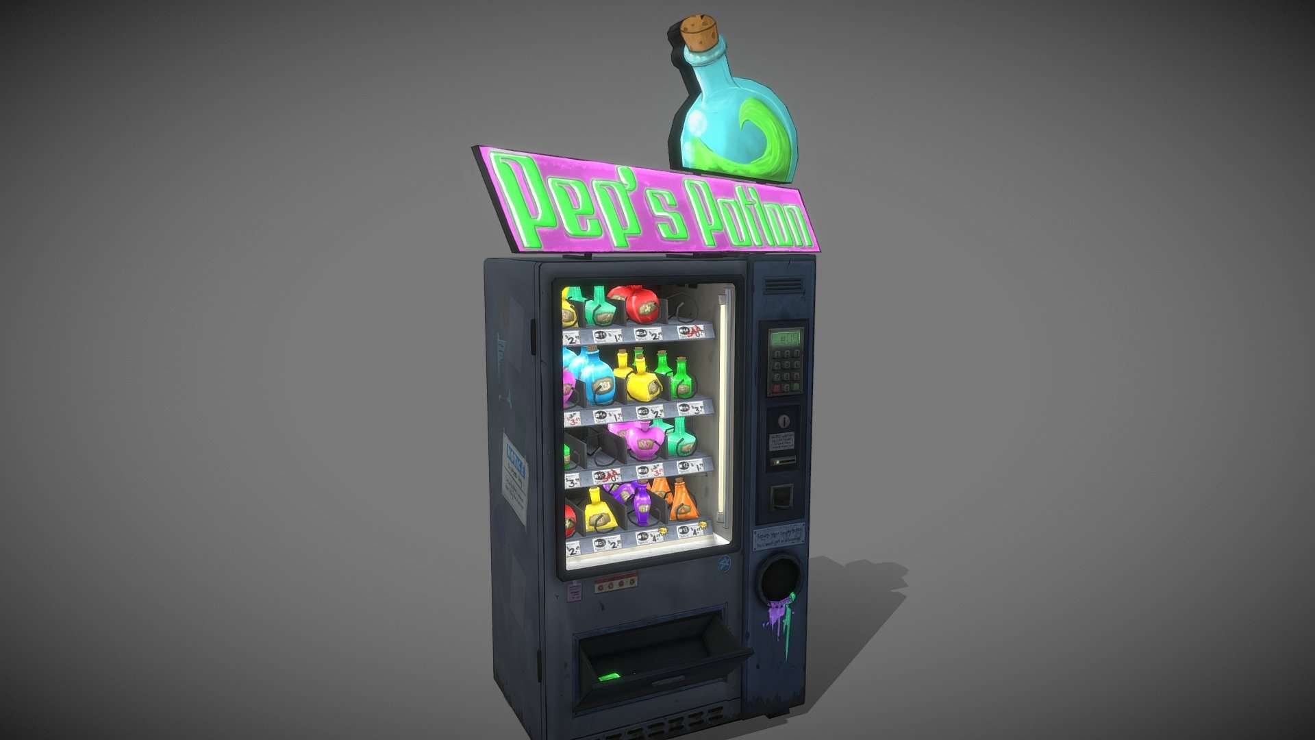 Pep’s Potion Machine #SketchfabWeeklyChallenge - OPEN3DSEA