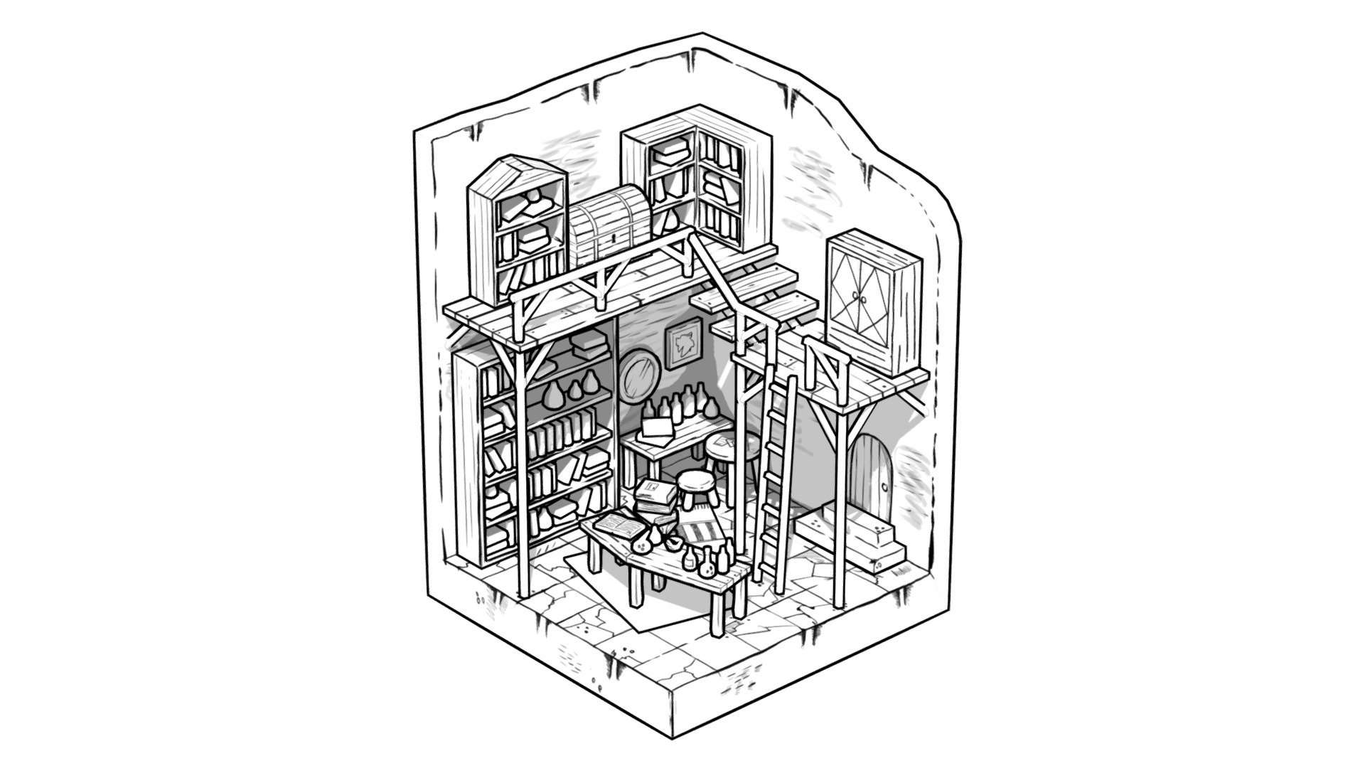 Apothecary Lab - Concept by Ways Unseen - OPEN3DSEA