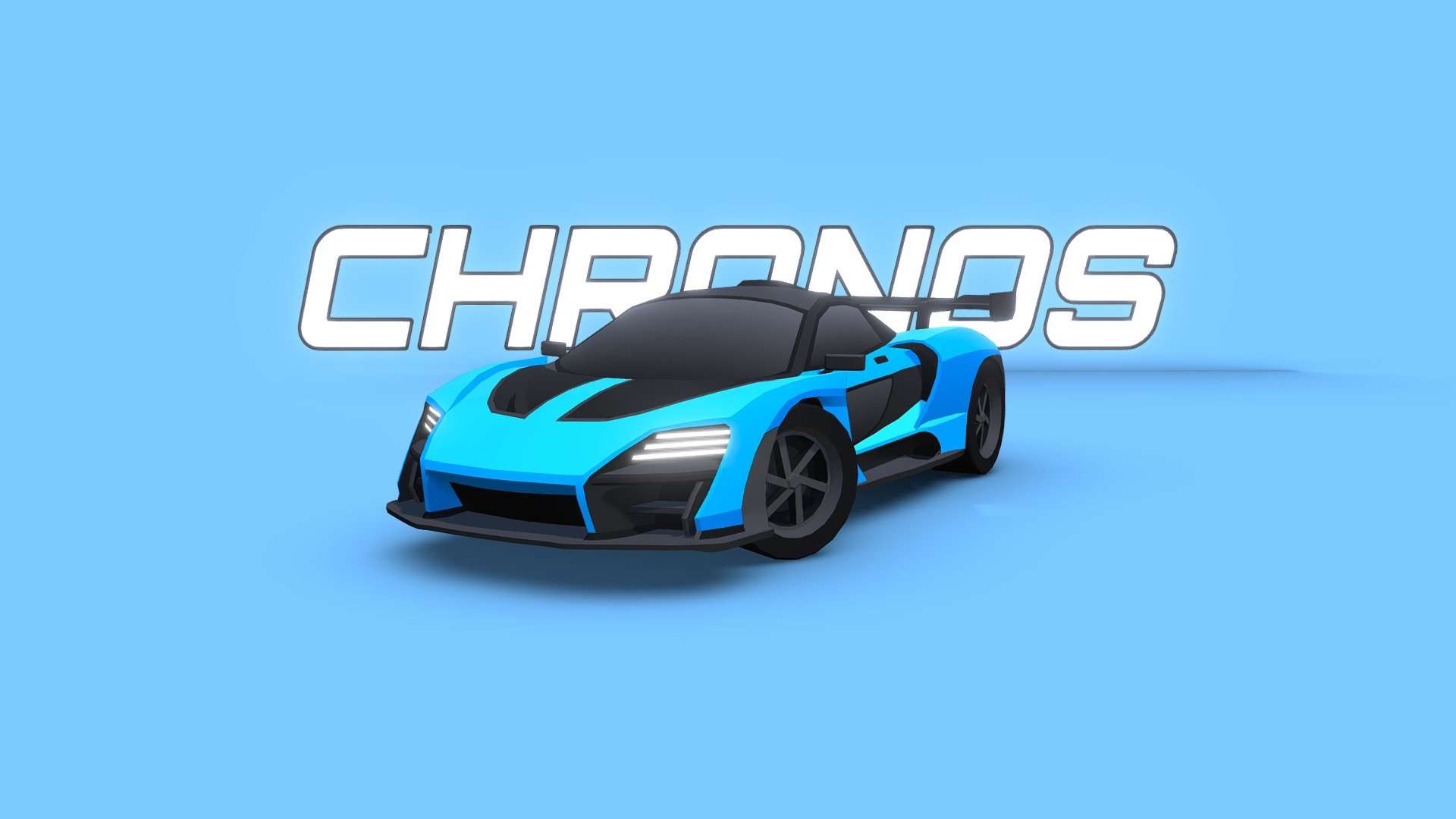 ARCADE: Chronos Racing Car 3D Model Download - Game Ready Asset | Open3DSea