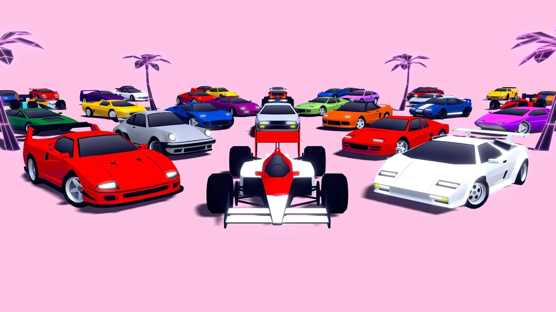ARCADE: Retro Super Cars - OPEN3DSEA