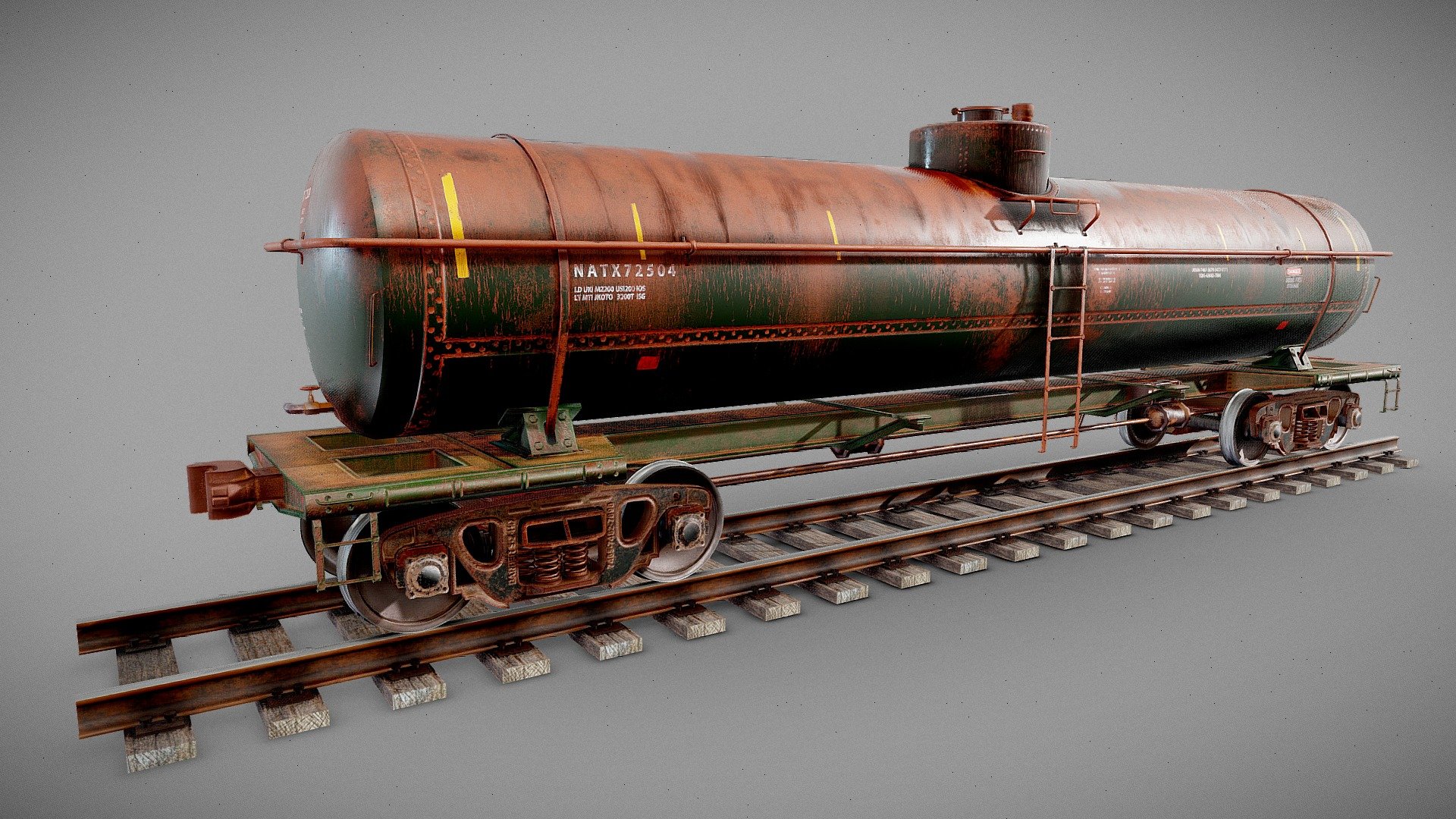Rail Tank Wegon - OPEN3DSEA