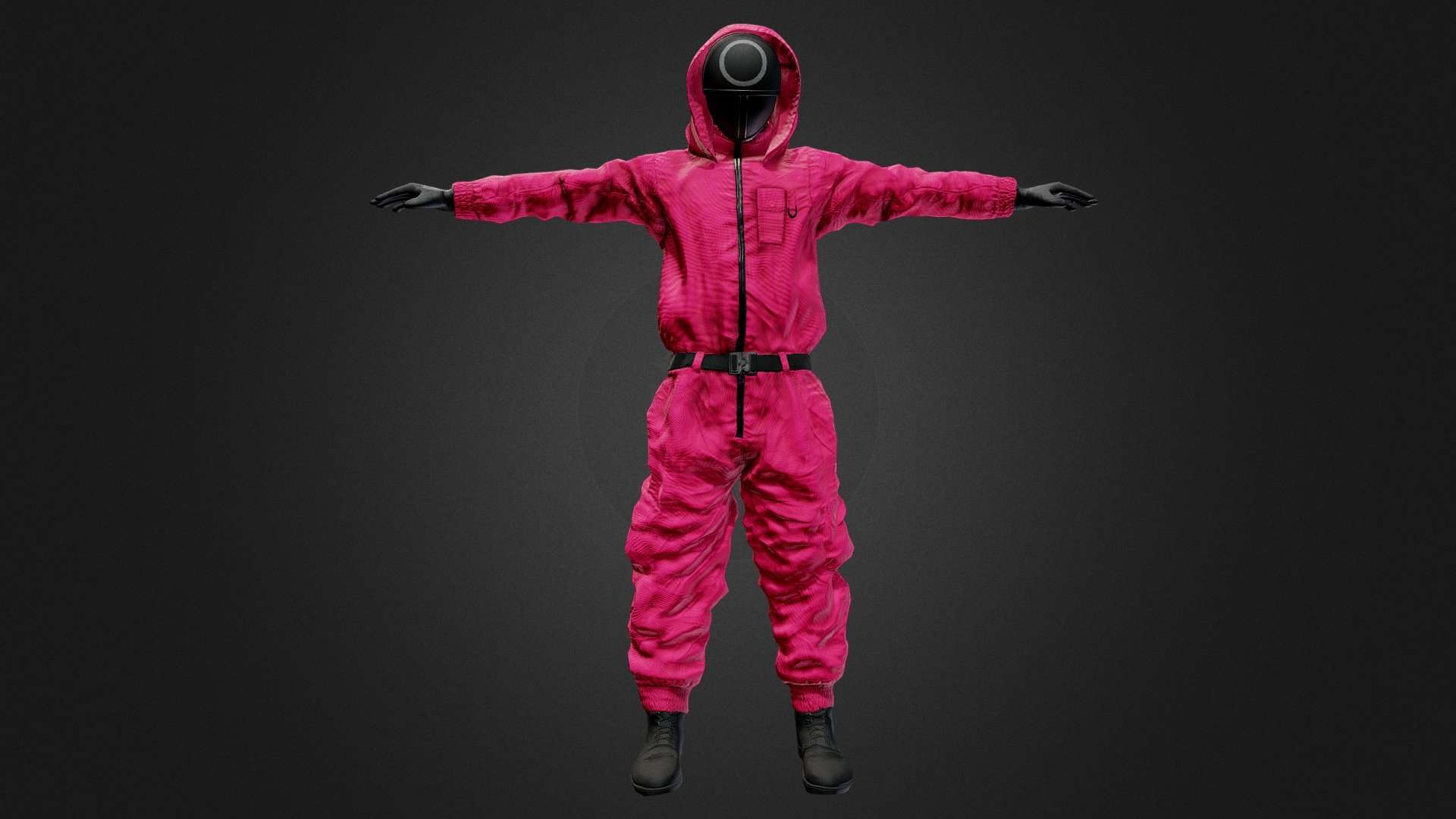 Squid Game circle guard - OPEN3DSEA