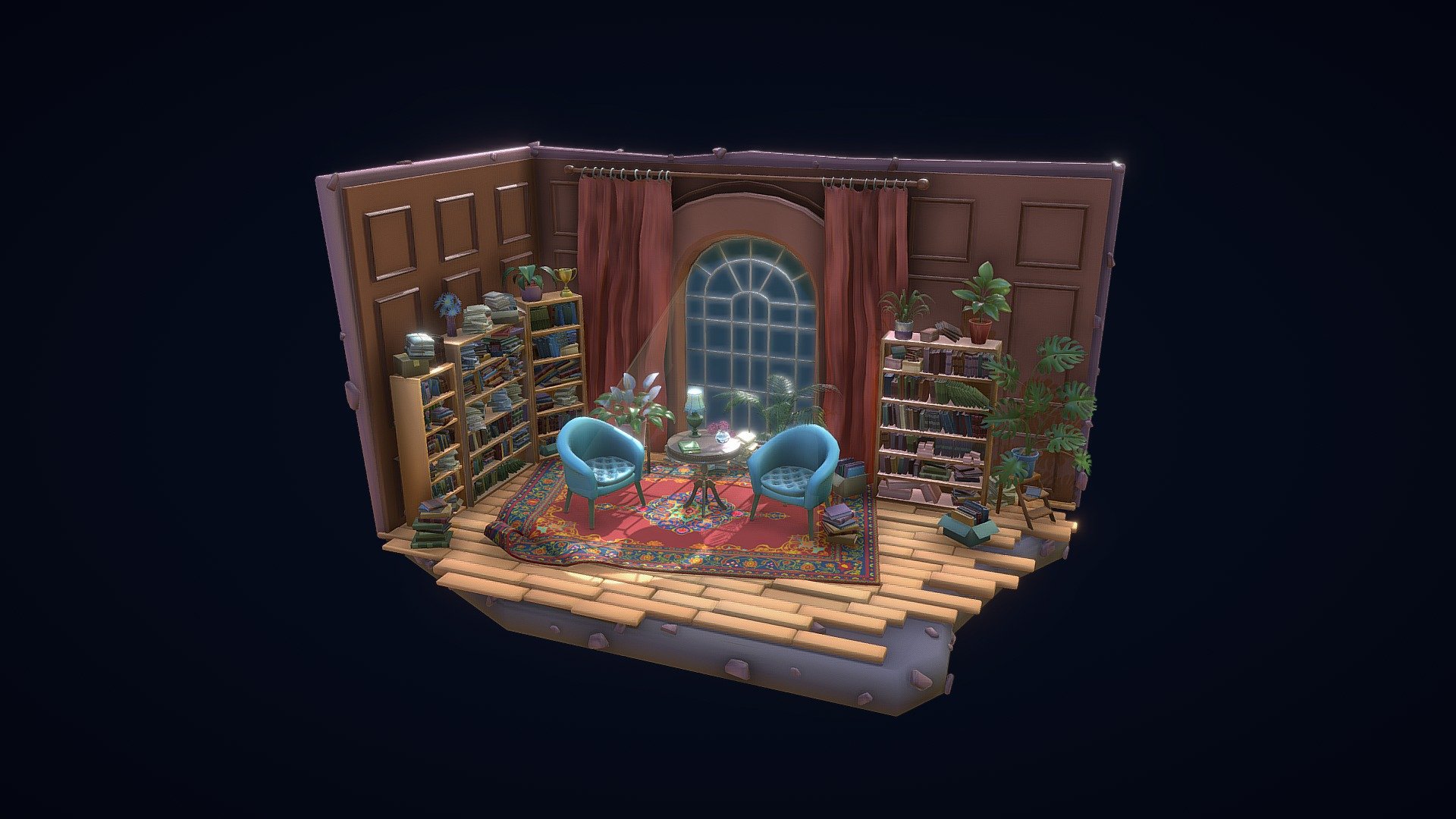 The Library - OPEN3DSEA