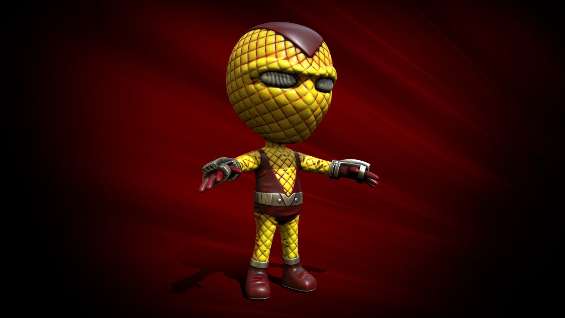 shocker_Apose (toys figures styles) - OPEN3DSEA