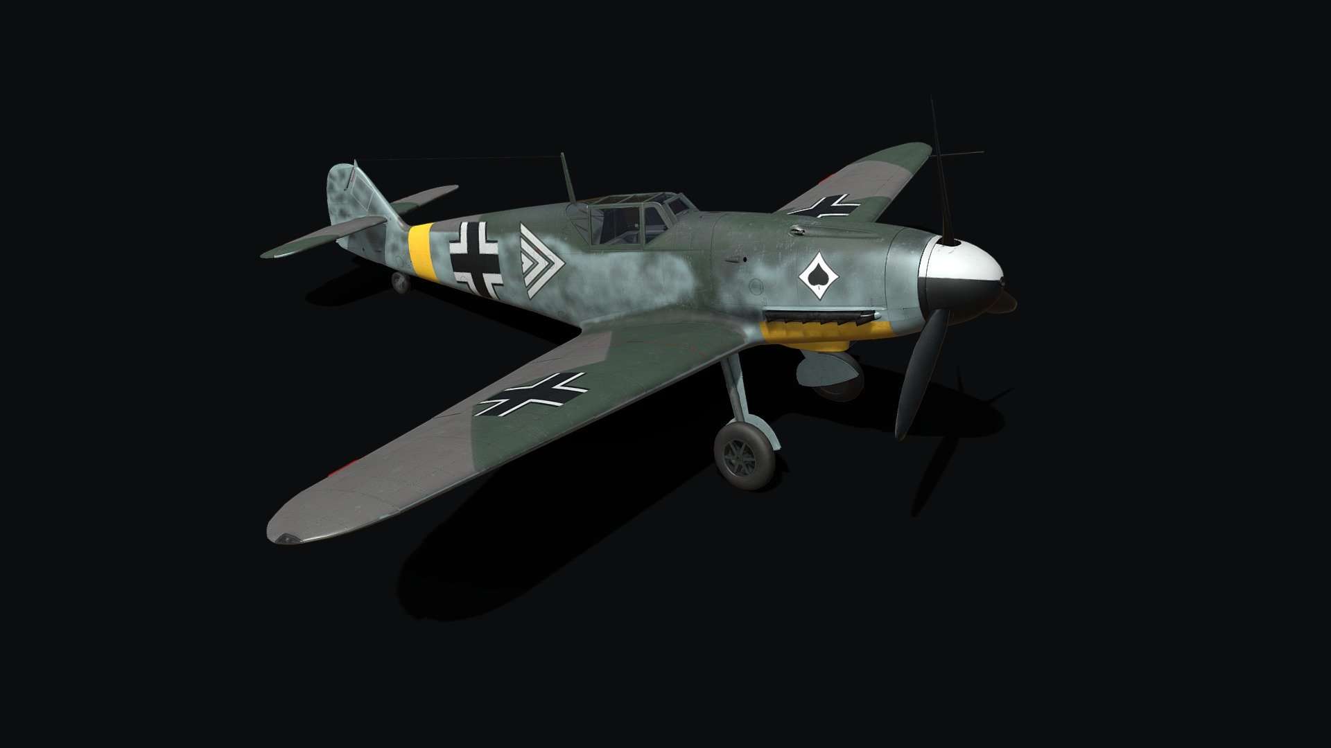 Messerschmitt Bf 109 f-2 - OPEN3DSEA