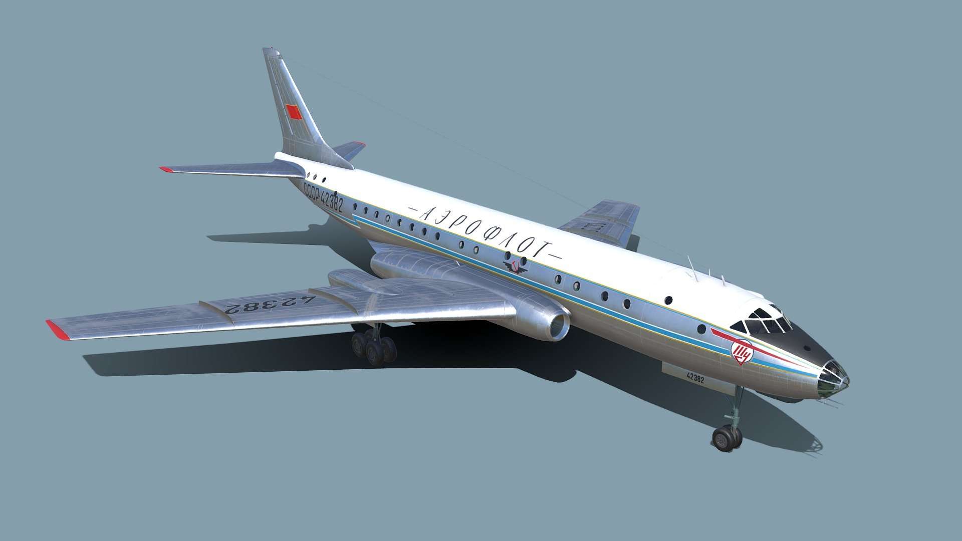 Tupolev Tu-104 - OPEN3DSEA