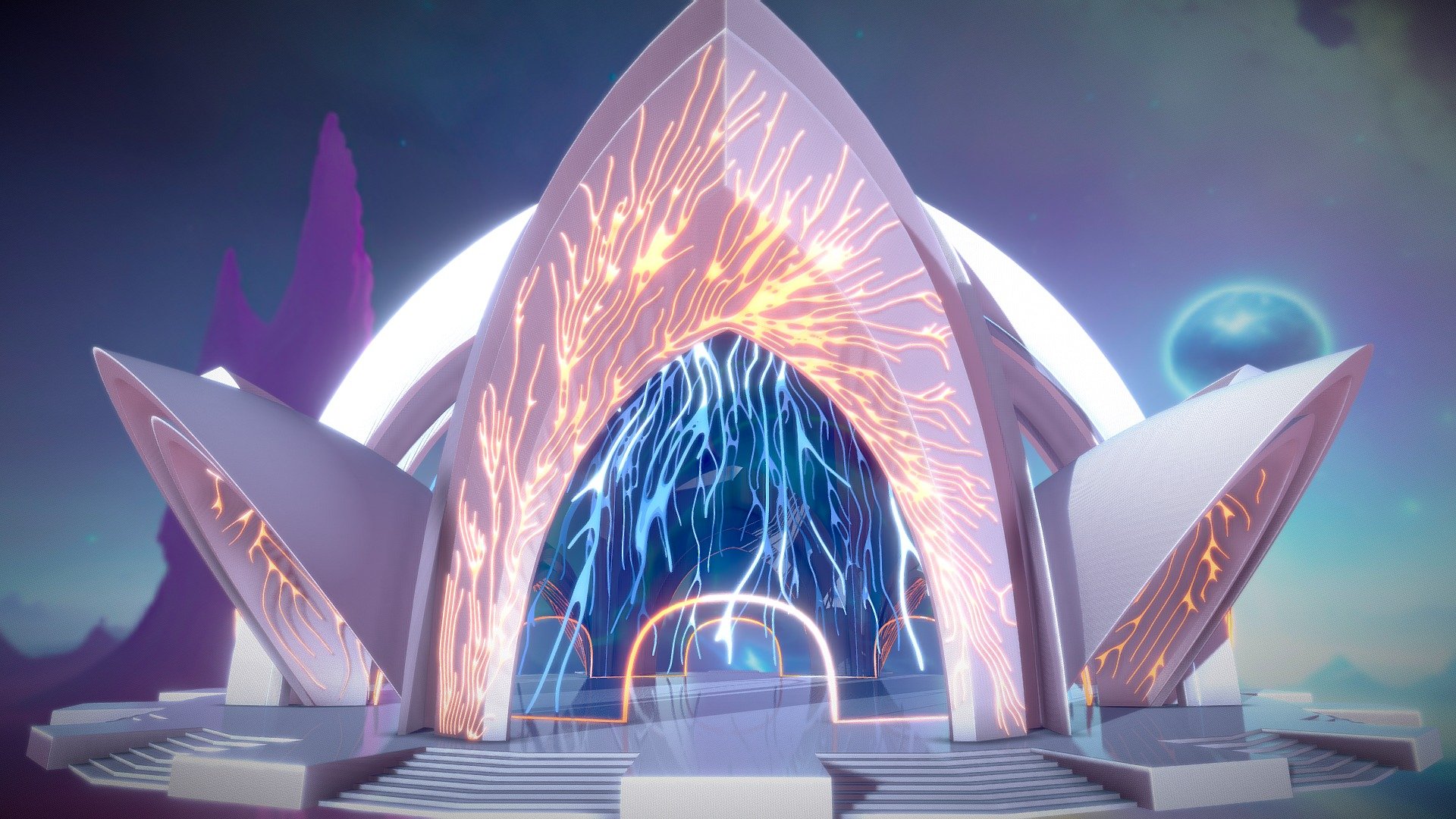 Futuristic Interior 701 - OPEN3DSEA