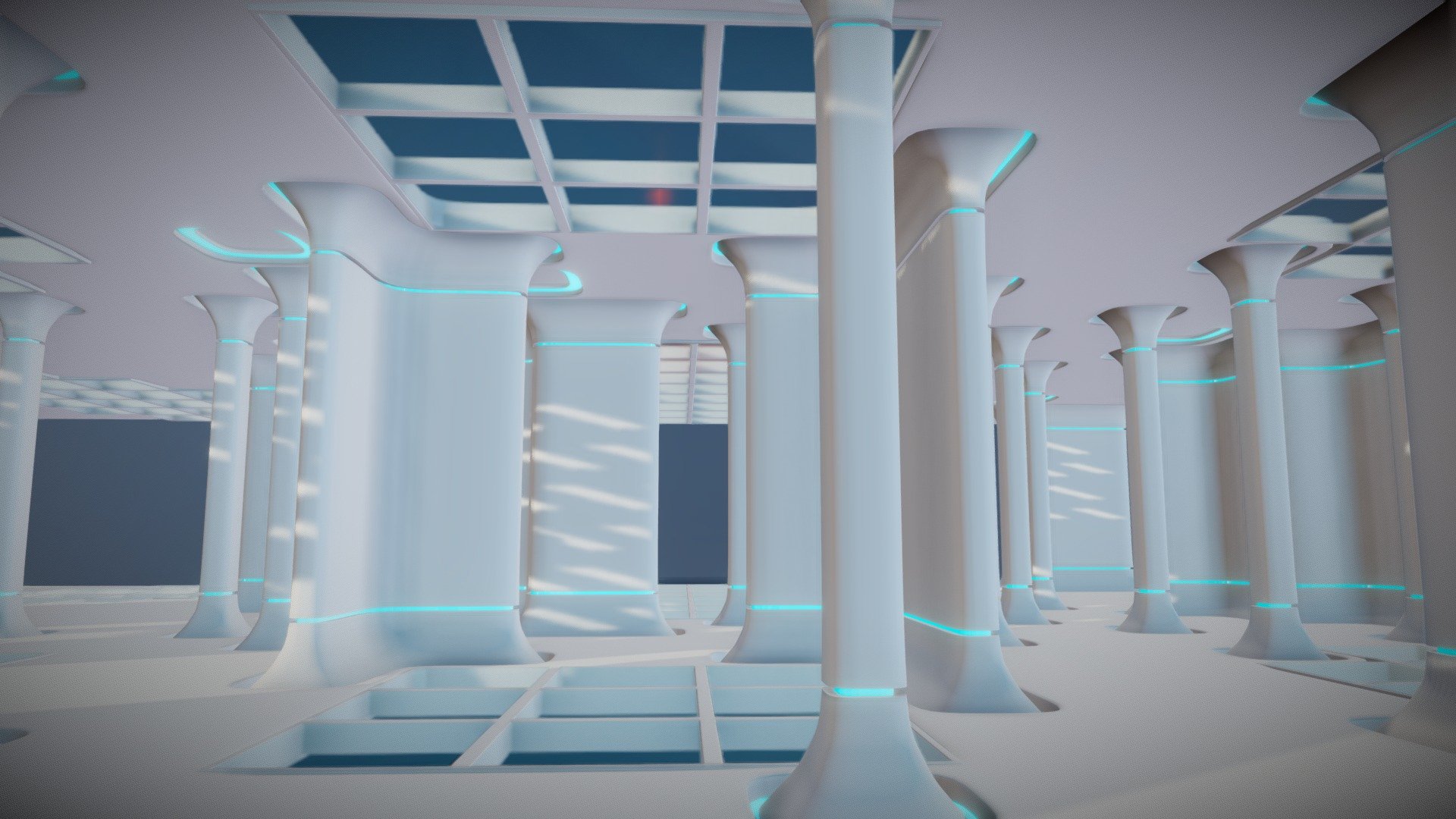 Futuristic Interior 8003 - OPEN3DSEA