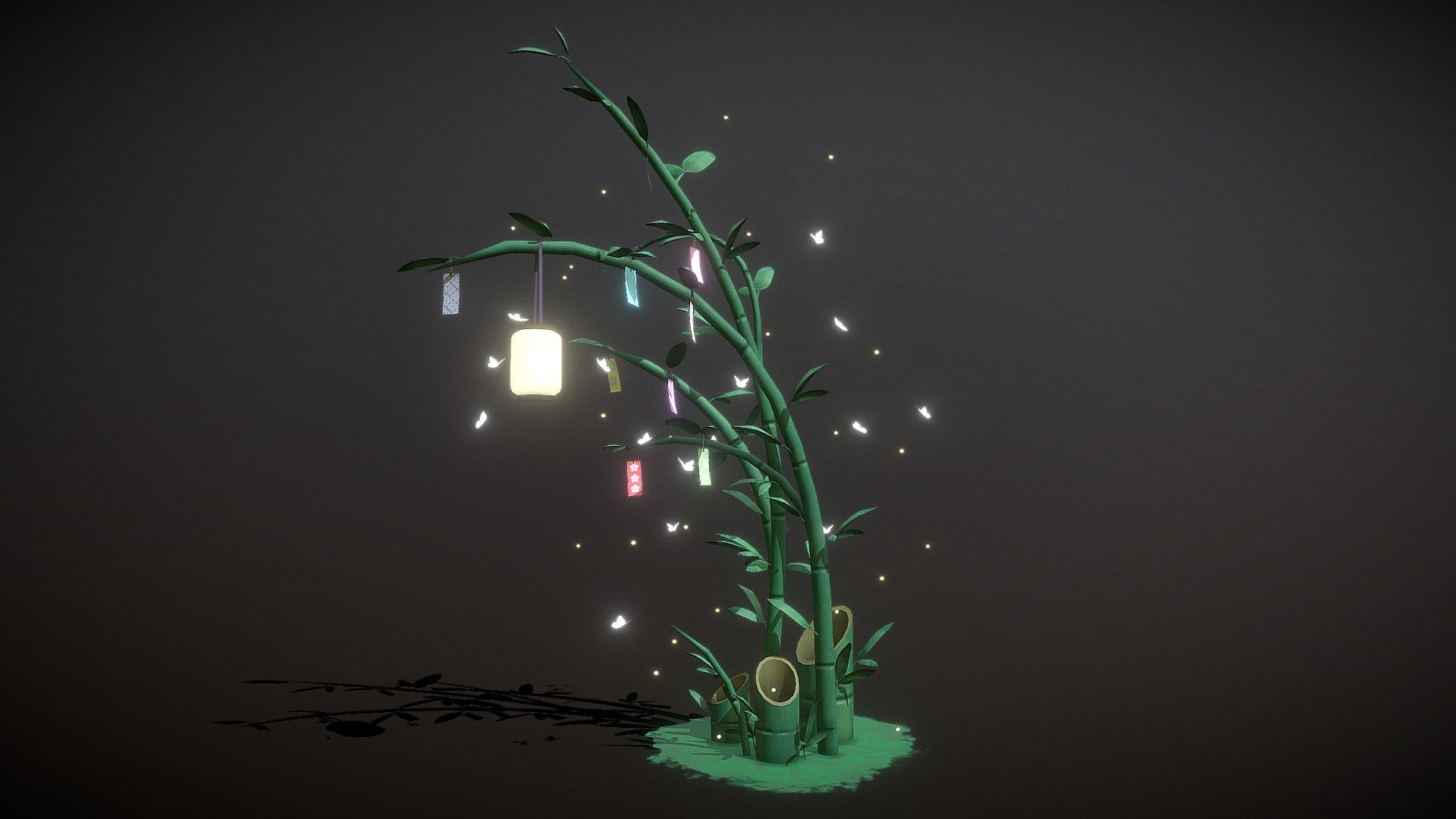 Japanese Wish Tree - OPEN3DSEA