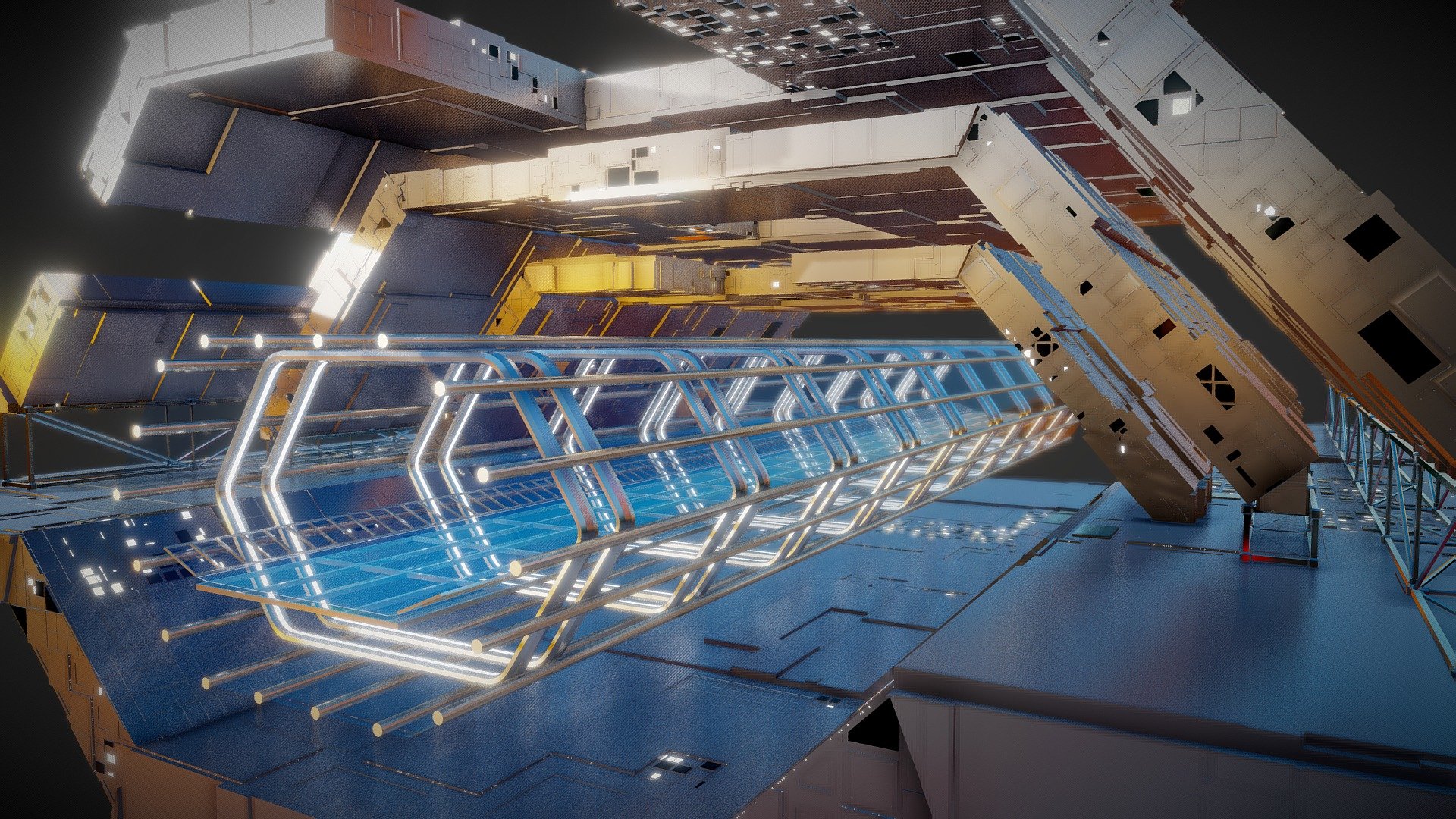 Sci- Fi Structure 4004 - OPEN3DSEA