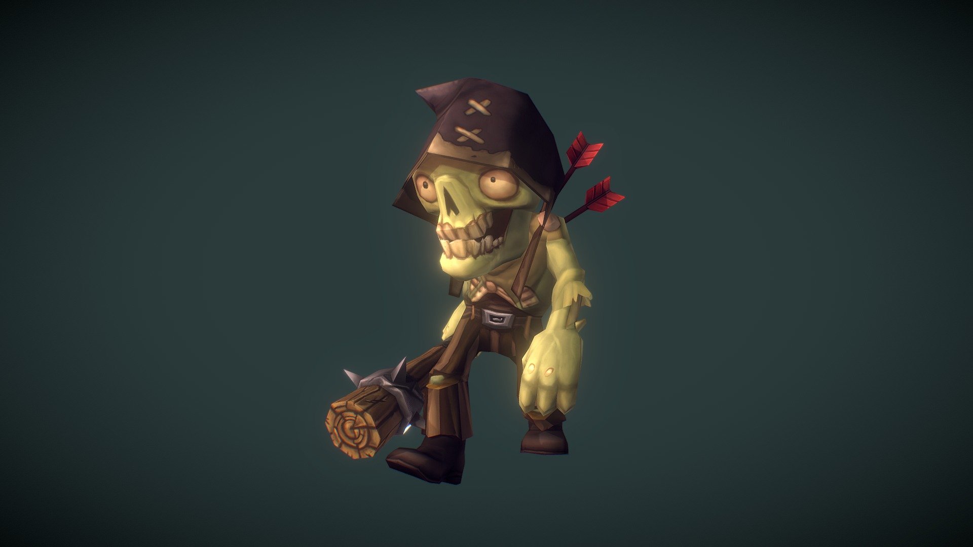 Zombie Commoner - OPEN3DSEA