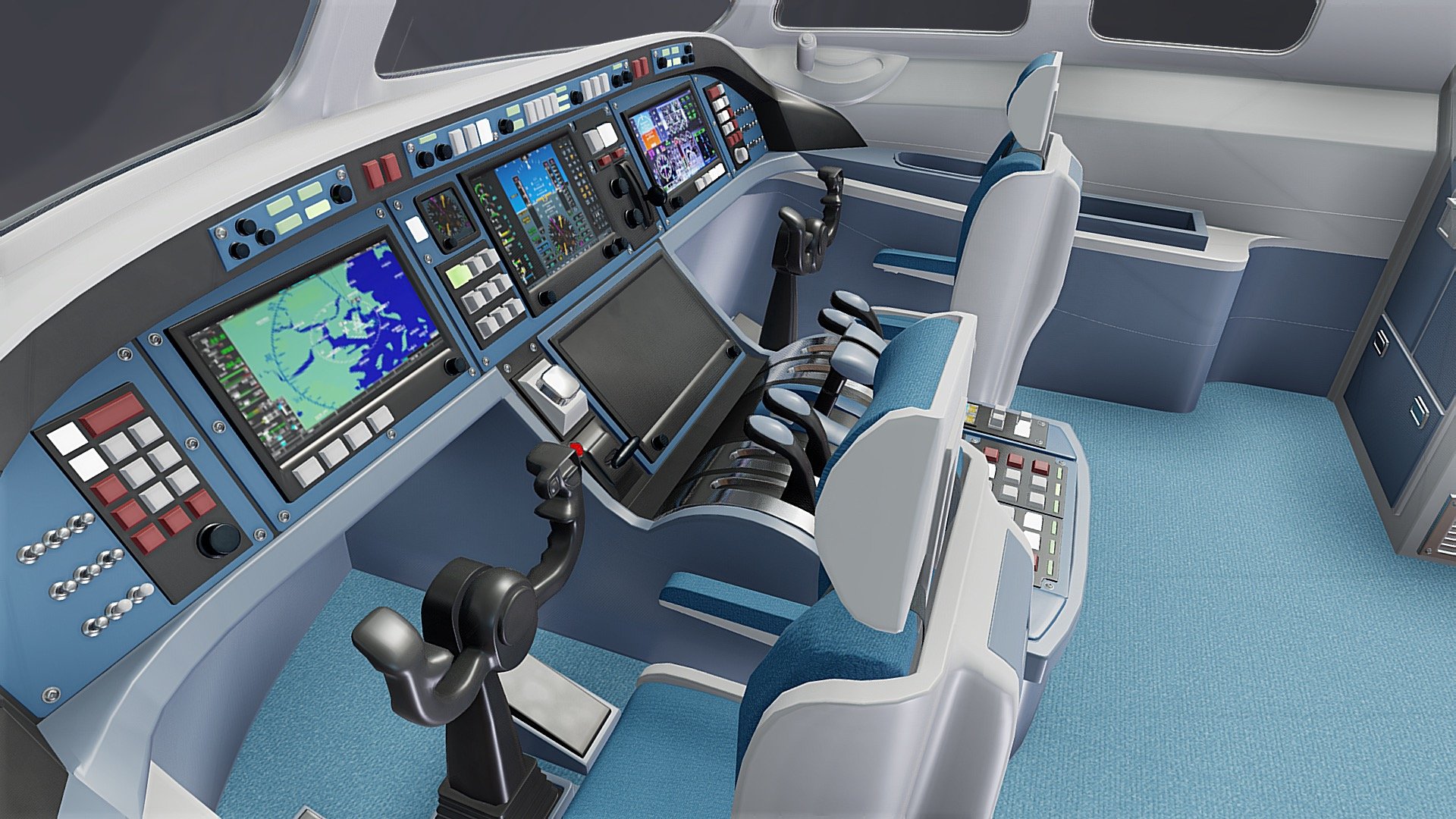 100-Aircraft 3d Models Collection - OPEN3DSEA