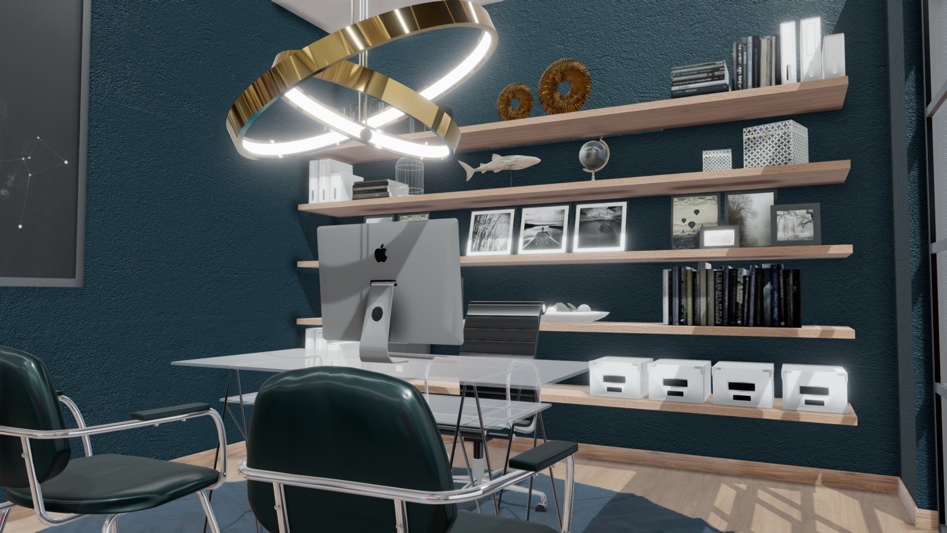 100-Office 3d Models Collection - OPEN3DSEA